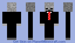suit skeleton Minecraft Skin