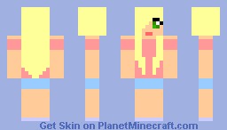 Summer Girl Minecraft Skin