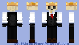 Skeletal Suit Minecraft Skin