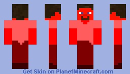 sun burnt steve Minecraft Skin