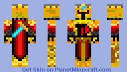 Sun King Minecraft Skin