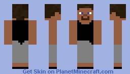 Tan Steve Minecraft Skin