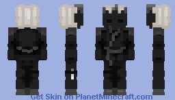 Sunny from Shadow Slave Minecraft Skin