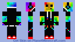 rainbow Minecraft Skin