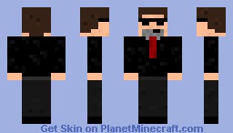 Super Secret Agent Minecraft Skin