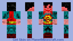 Superman Minecraft Skin