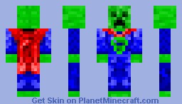 Super Creeper Minecraft Skin