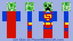 super creeper Minecraft Skin