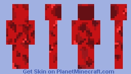 Red Guy/Redline from Superhot Minecraft Skin
