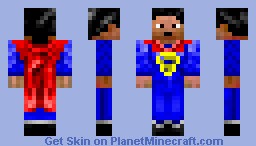Superman Minecraft Skin