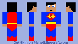 Superman Minecraft Skin