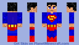 Superman- Minecraft Skin