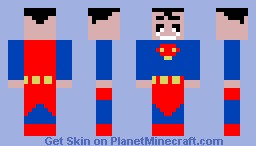 Superman Minecraft Skin