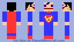 Superman Minecraft Skin