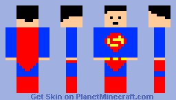 Superman Minecraft Skin