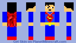 Superman Minecraft Skin