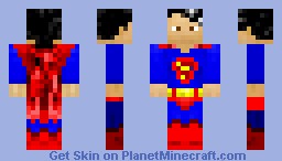 Superman Minecraft Skin