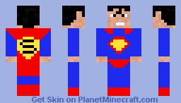 Superman Minecraft Skin