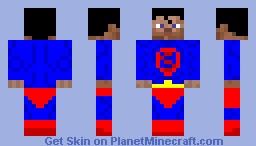 Superman Minecraft Skin