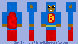 super monkey ( bloons tower defence ) Minecraft Skin