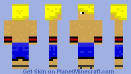 Surfer Guy (Blonde) Minecraft Skin