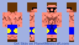 Surfer Dude Minecraft Skin