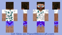 Island Survivor Minecraft Skin
