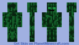 Swamp Creature Minecraft Skin