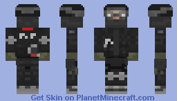 swat 4 suspect (glasses) Minecraft Skin