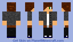 Cute Sweater Boy Minecraft Skin