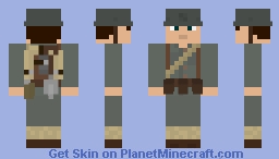Swedish Soldier WW2 Minecraft Skin