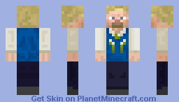 Swedish Steve Minecraft Skin