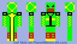 Rayquaza from Pokemon Minecraft Skin