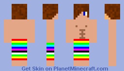 swimmer guy Minecraft Skin
