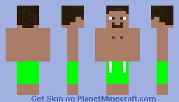 swimming steve Minecraft Skin