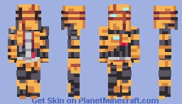 Swordsmachine | ULTRAKILL (AGONY + TUNDRA IN DESC.) Minecraft Skin