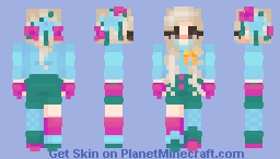 Sylvee - MCC 23 Aqua Axolotls Minecraft Skin