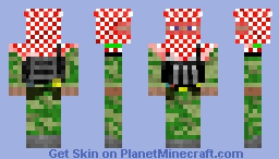 Syrian Opposition Soldier Minecraft Skin