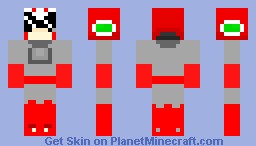 Proto Man Minecraft Skin