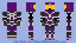 Commander Carter (purple version) Minecraft Skin