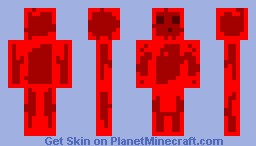 red slime Minecraft Skin