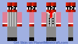 TNT in a Suit Minecraft Skin