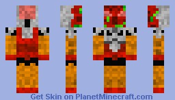 Toa Nuva Tahu With Infected Kanohi Minecraft Skin