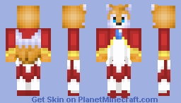 Miles 'Tails' Prower (Seedrian Dress) Minecraft Skin