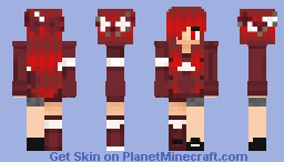 Nur rasi red Minecraft Skin