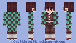Tanjiro Kamado Minecraft Skin