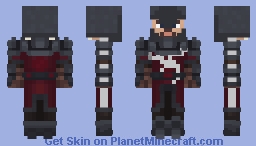 Soldier Targaryen silver dragon #1 Minecraft Skin