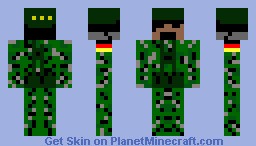BW soldier Minecraft Skin
