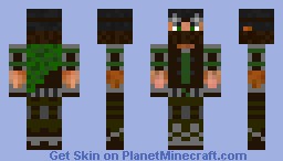 Tattered Ranger Minecraft Skin
