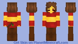 TC!underfell Frisk Minecraft Skin
